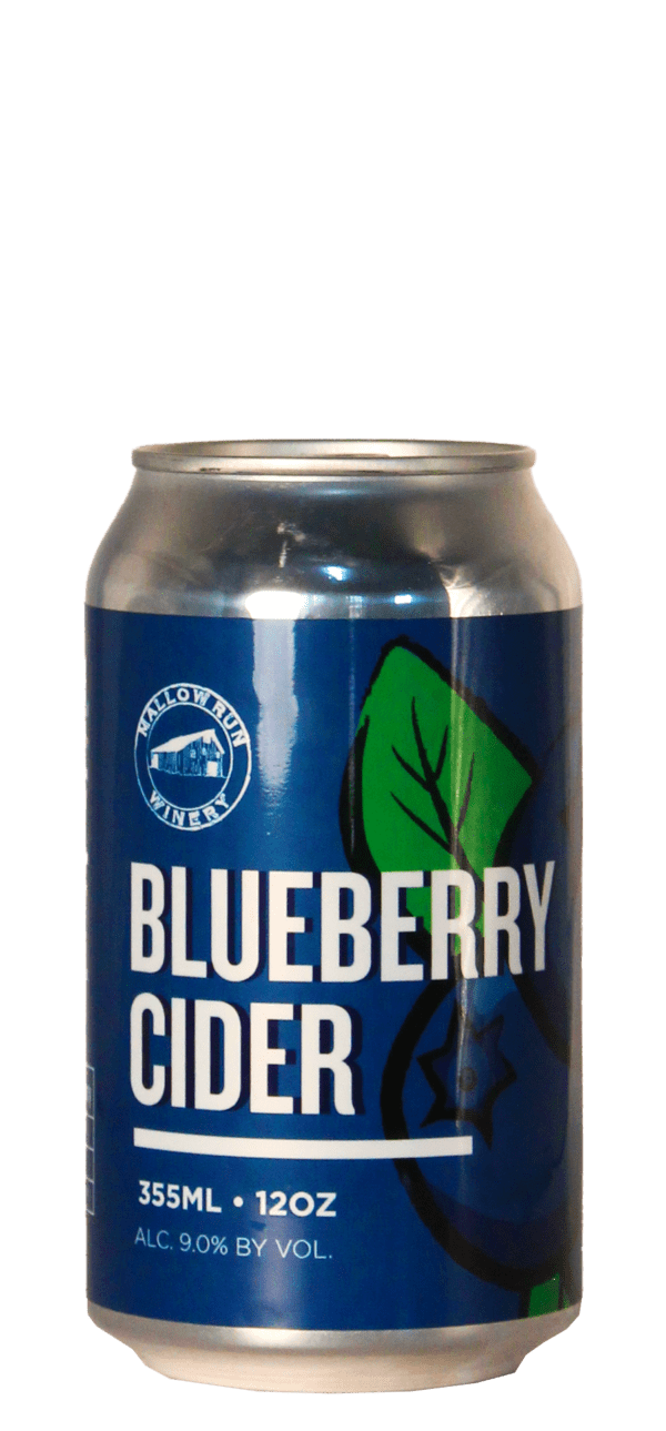 Blueberry Hard Cider – Mallow Run Winery